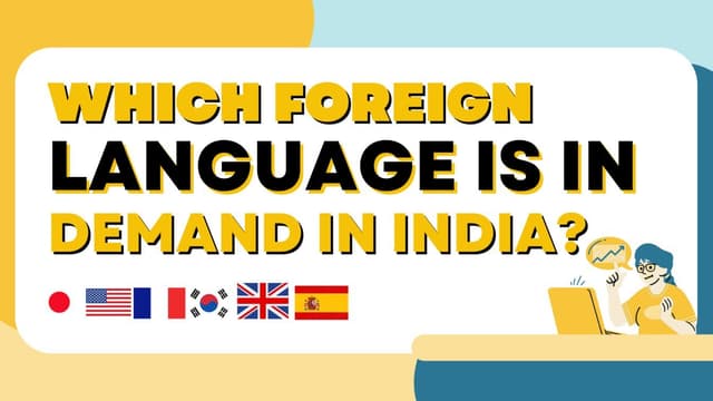 Which Foreign Language Is in Demand in India in 2025? | Career-Focused ...